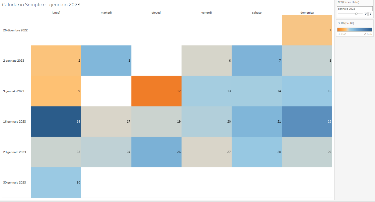 How to Create a Calendar in Tableau | Visualitics