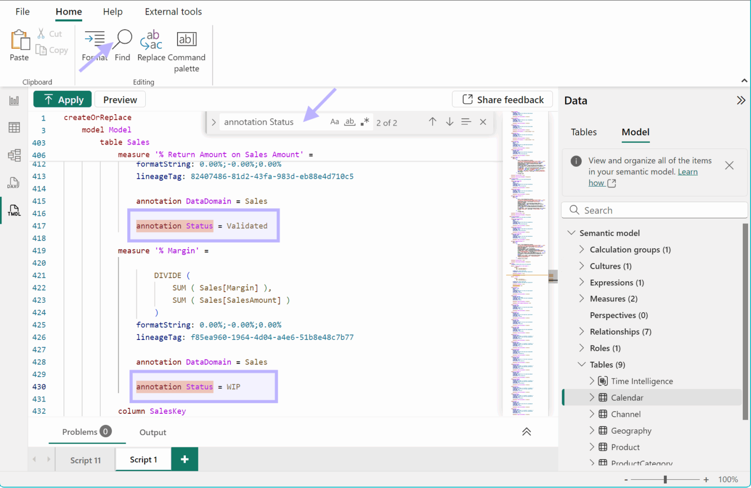 TMDL: modularità e controllo di un modello semantico in Power BI ...