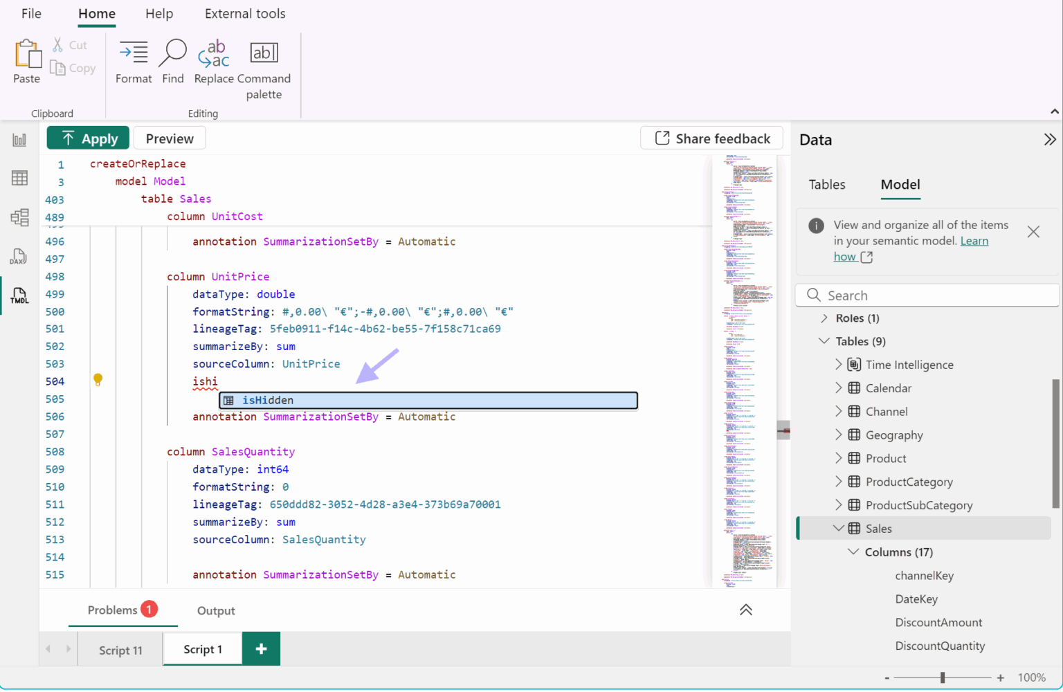 TMDL: modularità e controllo di un modello semantico in Power BI ...